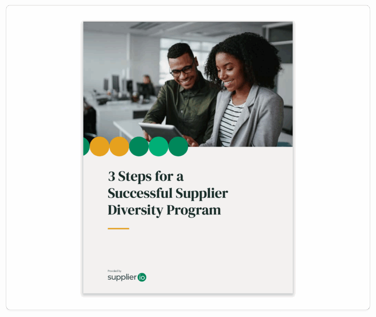3 Steps for a Successful Supplier Diversity Program | Supplier.io