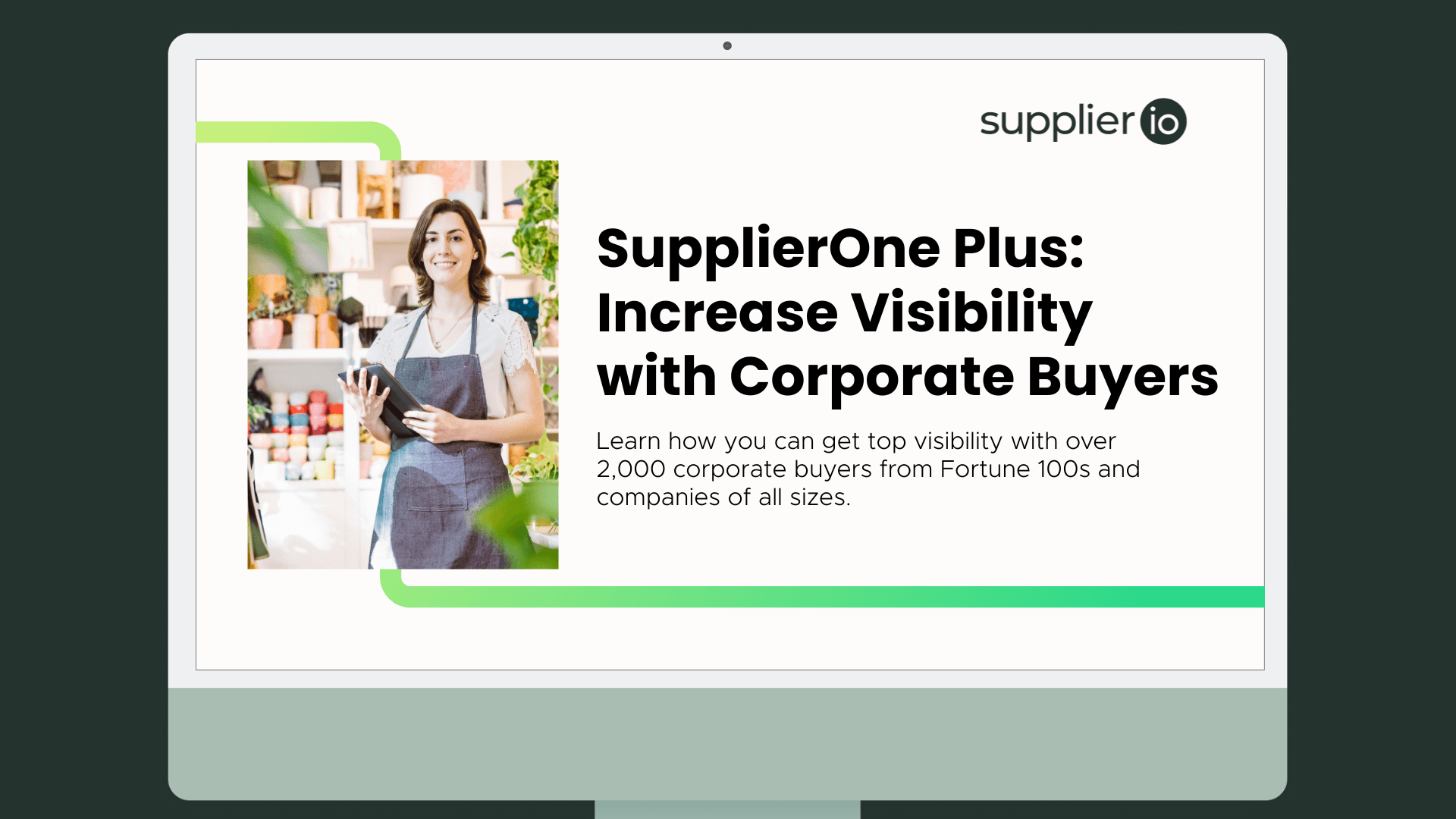 SupplierOne Plus: Triple Your Chances with Corporate Buyers