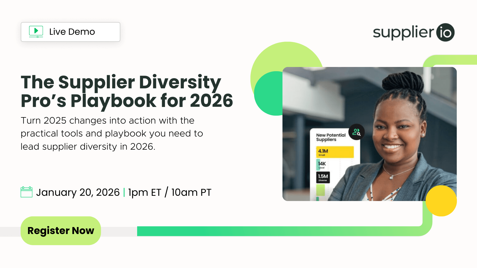 Operating a Compliant Supplier Diversity Program Webinar - Supplier.io